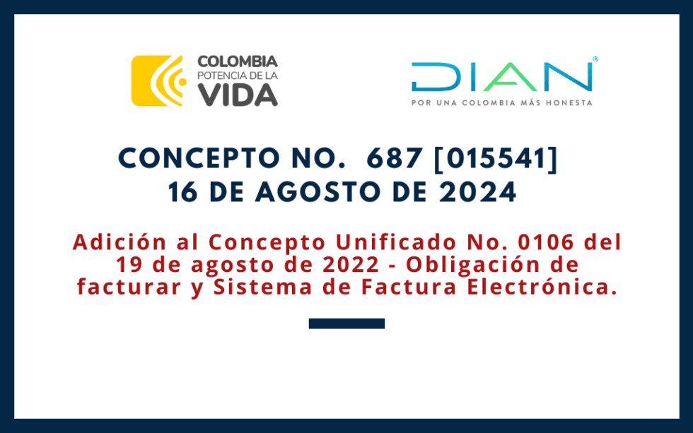 DIAN. Concepto 0678-24. Obligación De Facturar Y Sistema De Factura Electrónica - Enajenación ...